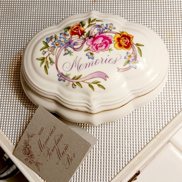 Avon | Other | Vintage Avon Porcelain Music Box | Poshmark